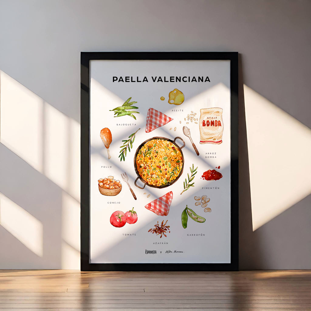 ILUSTRACIÓN ALBA MORENO PAELLA VALENCIANA – The Espanista